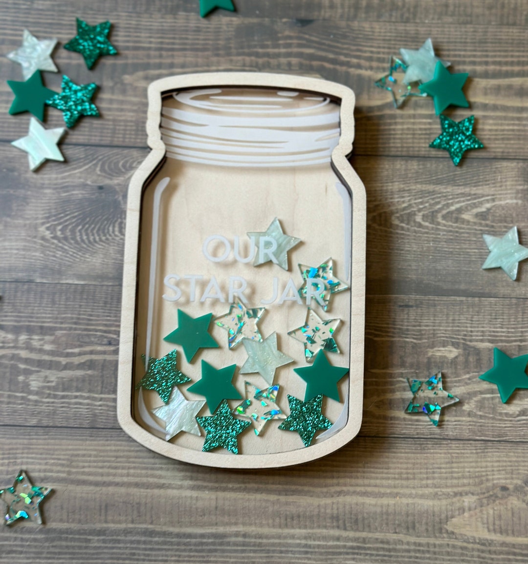 Custom Reward Jar With Tokens| Classroom Reward Jar, Token Reward Jar ...