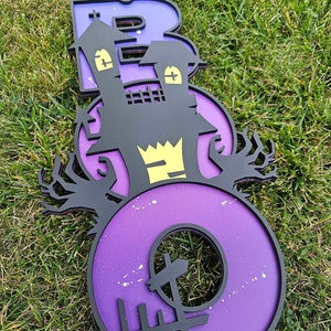 Haunted House BOO Sign - Etsy