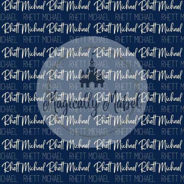 Seamless Custom Watermark - Etsy