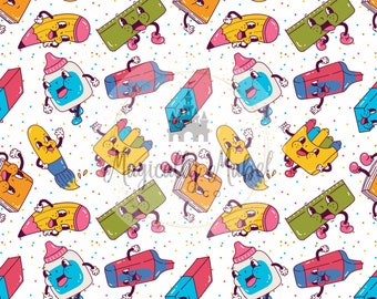 Groovy Retro Teacher Back to School Supplies for Students Backpack ...