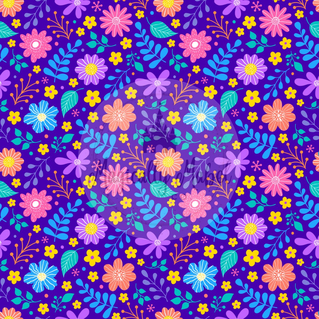 Ditzy Daisies Seamless Pattern - Etsy