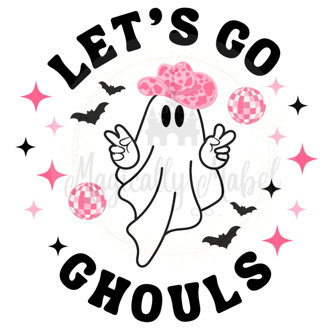 Let’s Go Ghouls PNG - Etsy