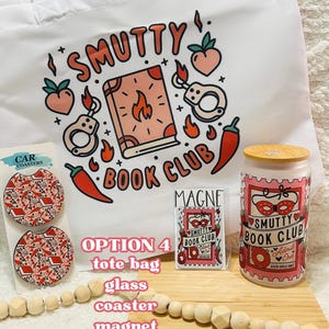 Spicy Book Club Gift Set | Smutty Vibes Gift Set| Bookish Gift Set ...