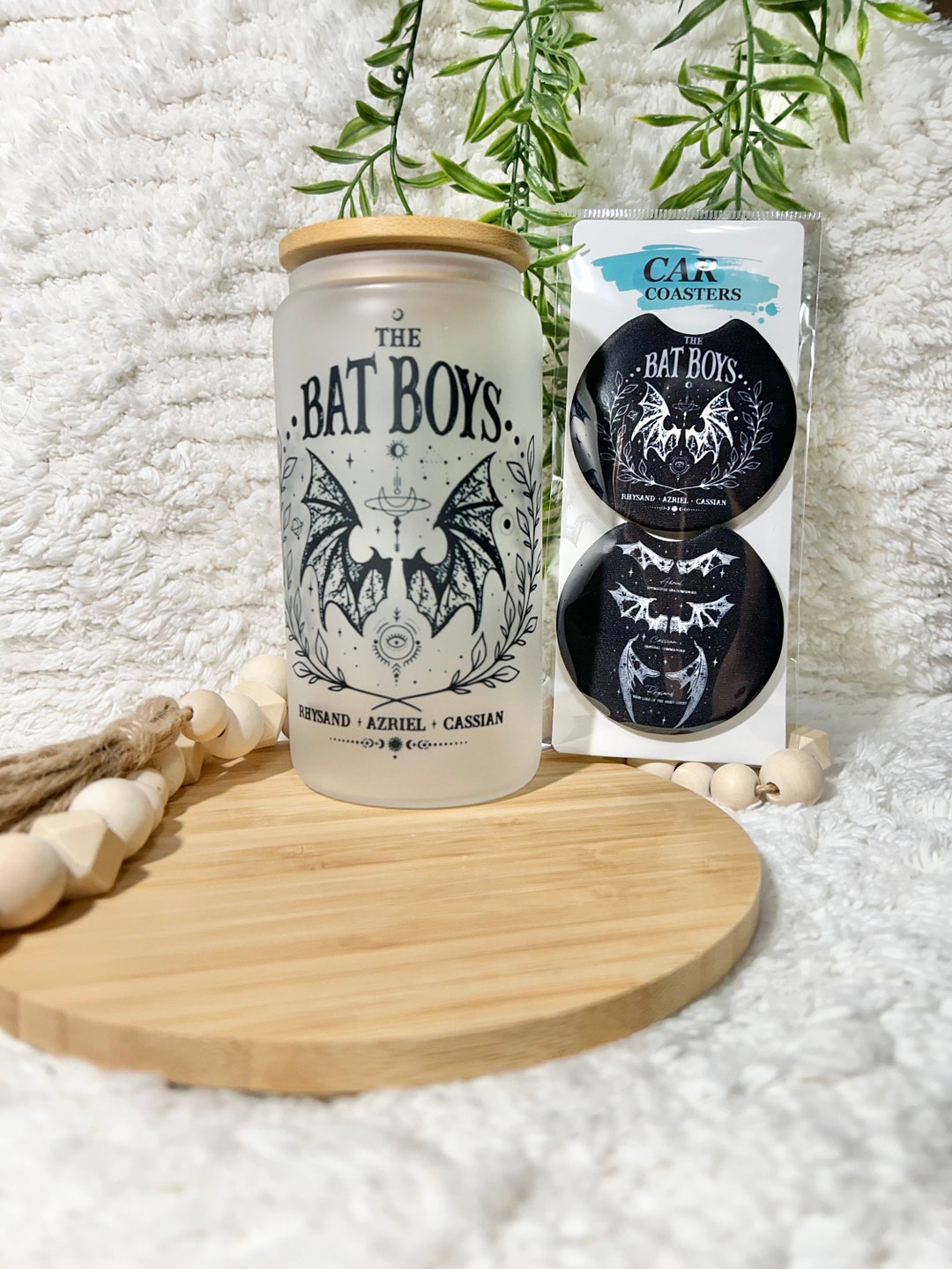The Bat Boys Glass | Bat Boy Cup | Coasters| Bat Boys Cup Glass ...