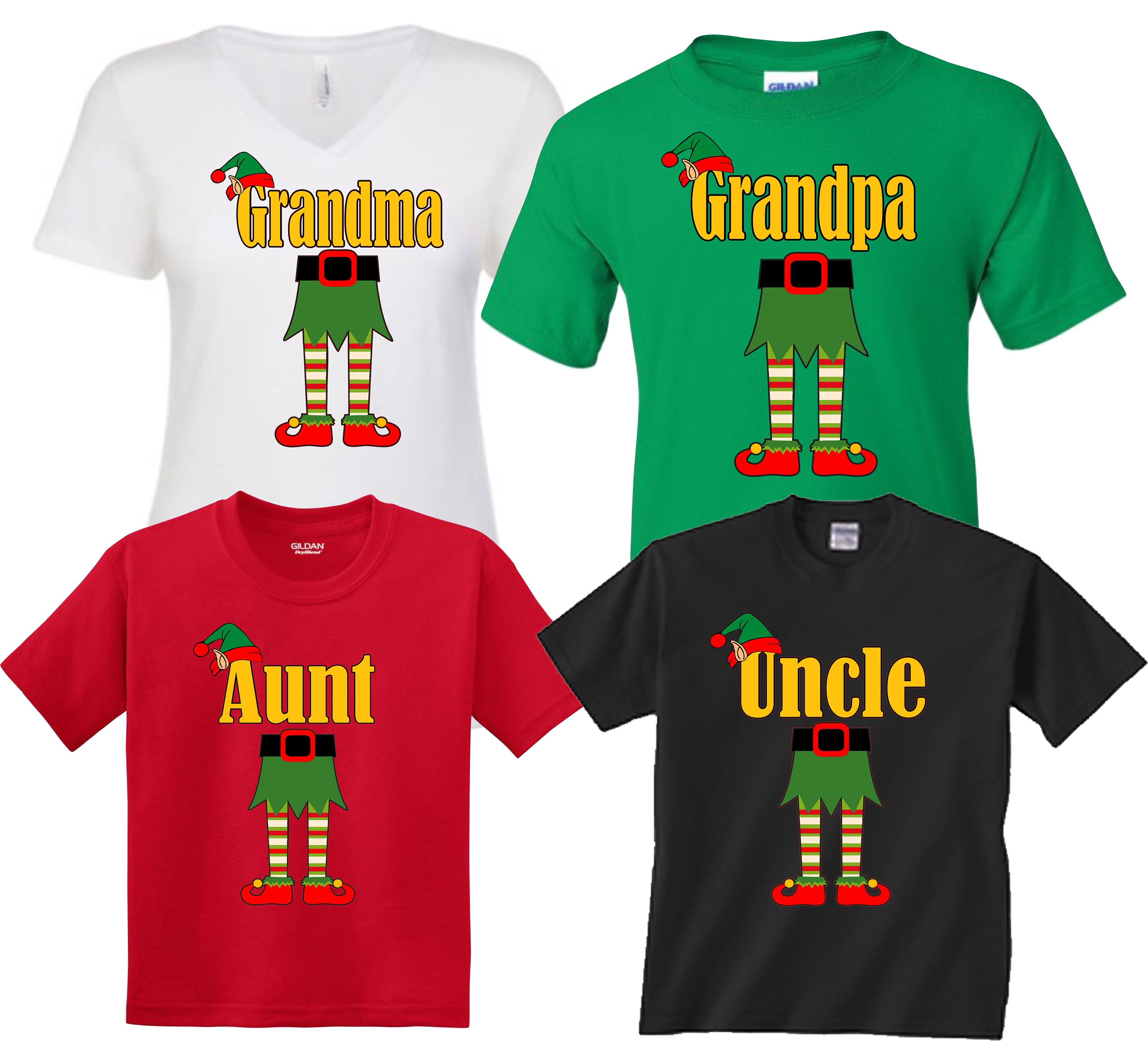 Elf Mom Elf Dad Christmas Disney Trip Disney Castle Elf Family | Etsy