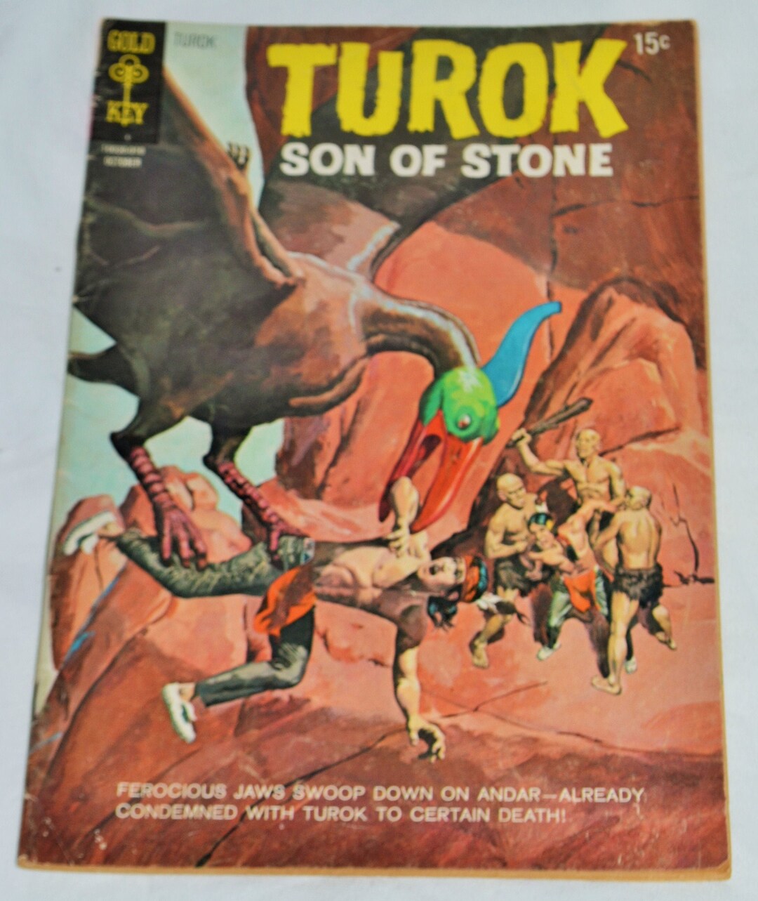Vintage Turok Son of Stone Comic Book - Etsy