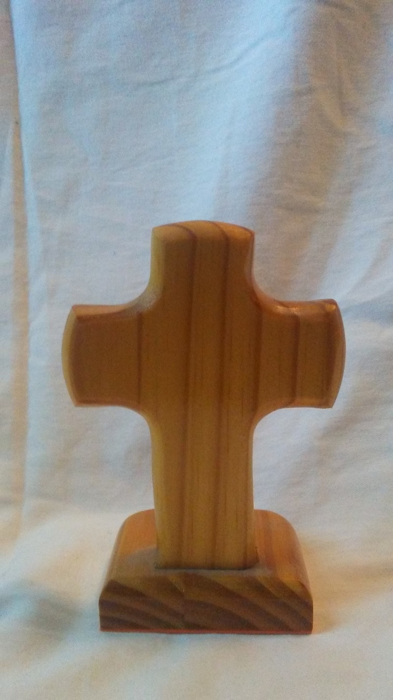 Retro Stand up Wood Cross - Etsy