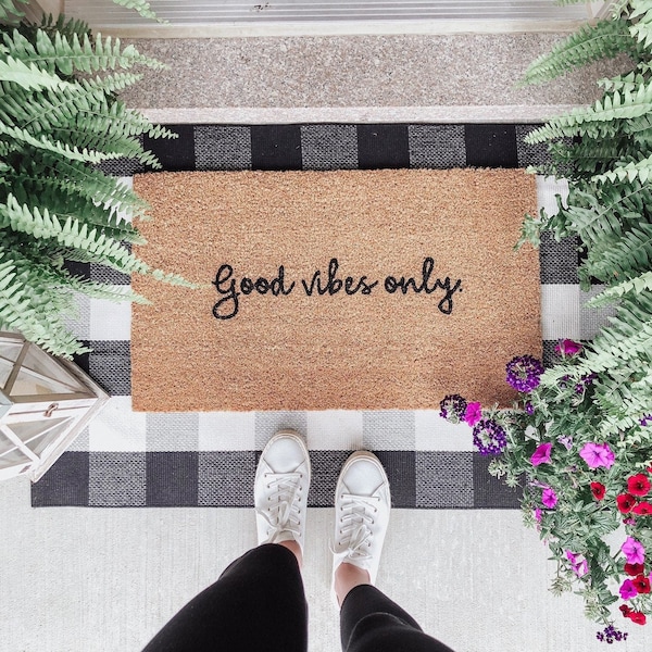 Double Door Doormat - Etsy