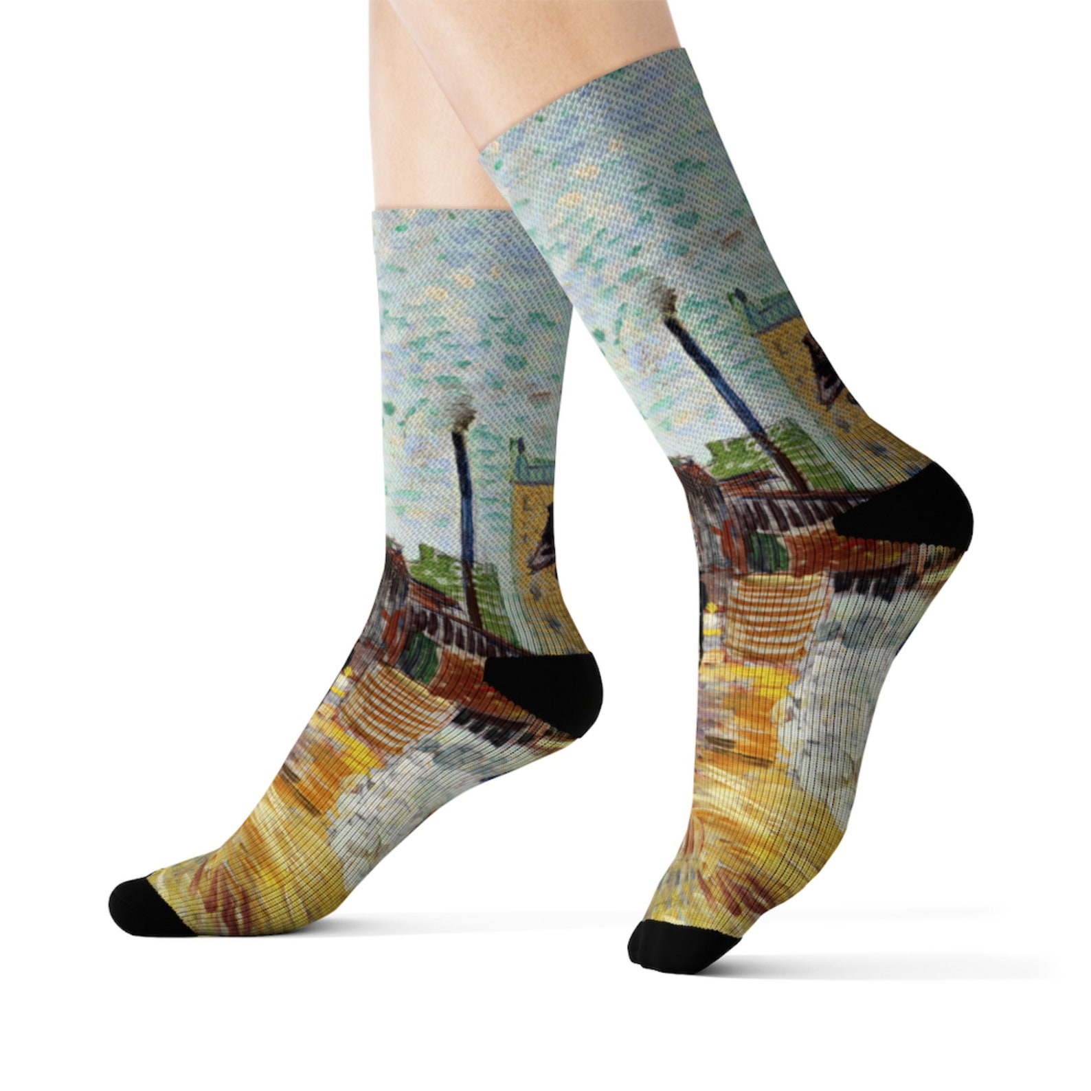 Fine Art Socks Vincent Van Gogh Design | Etsy