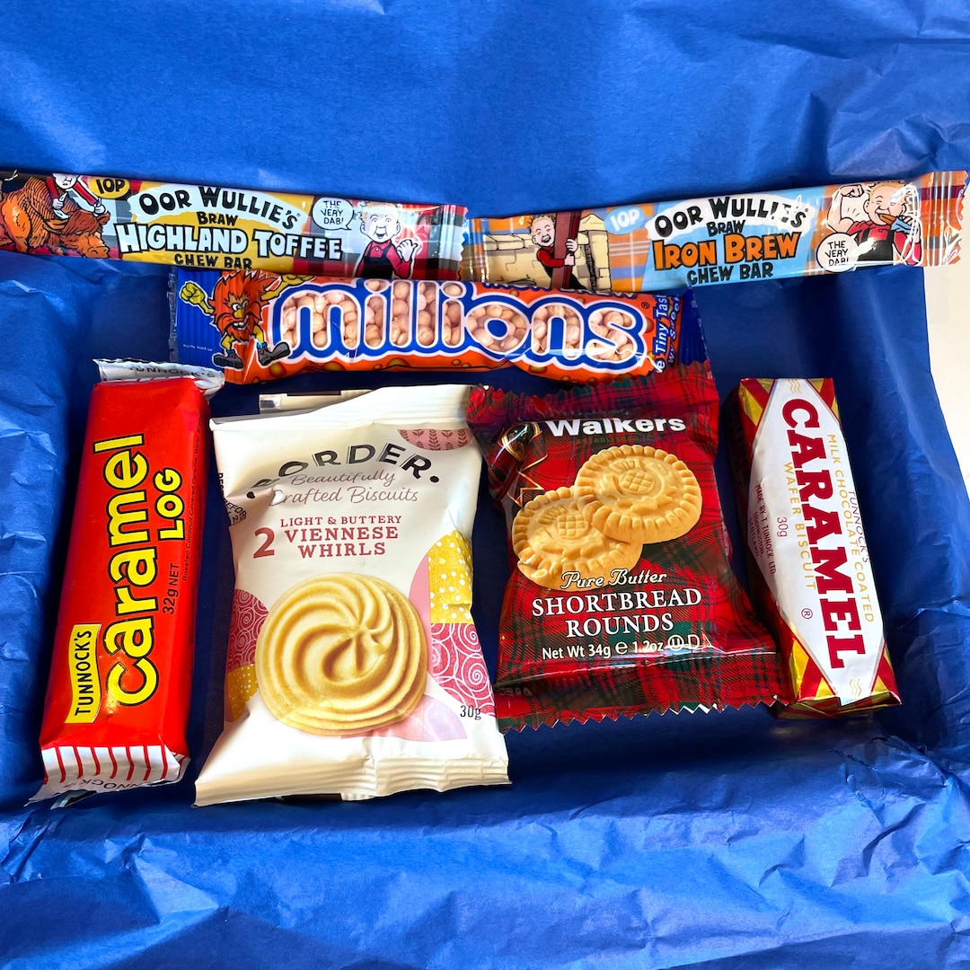 Taste of Scotland Mini Treat Box Scottish Treat Box - Etsy