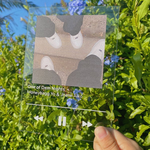 Custom Glass Album Cover - Etsy