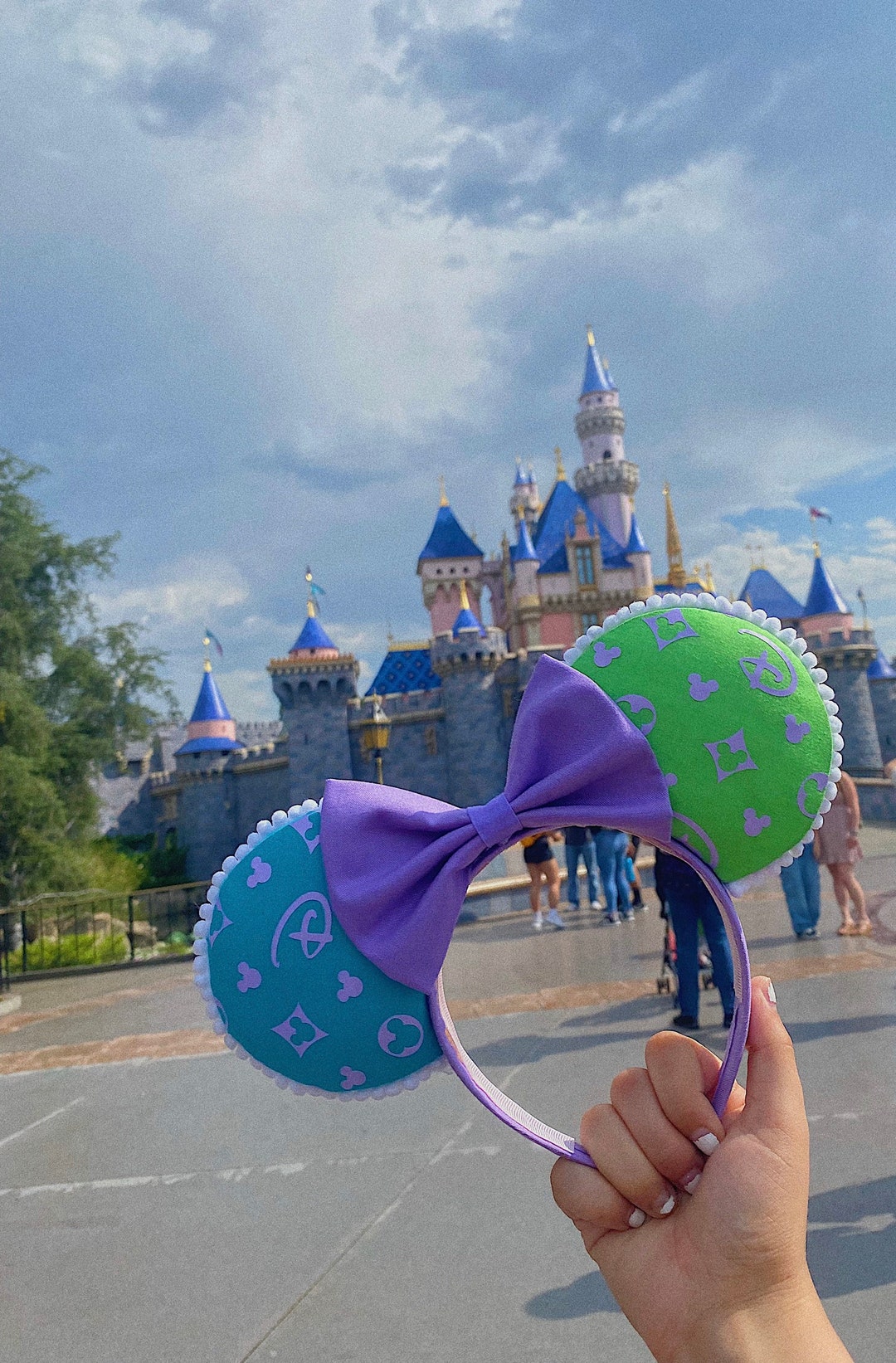 Monster Inc Inspired LV Disney Ears - Etsy