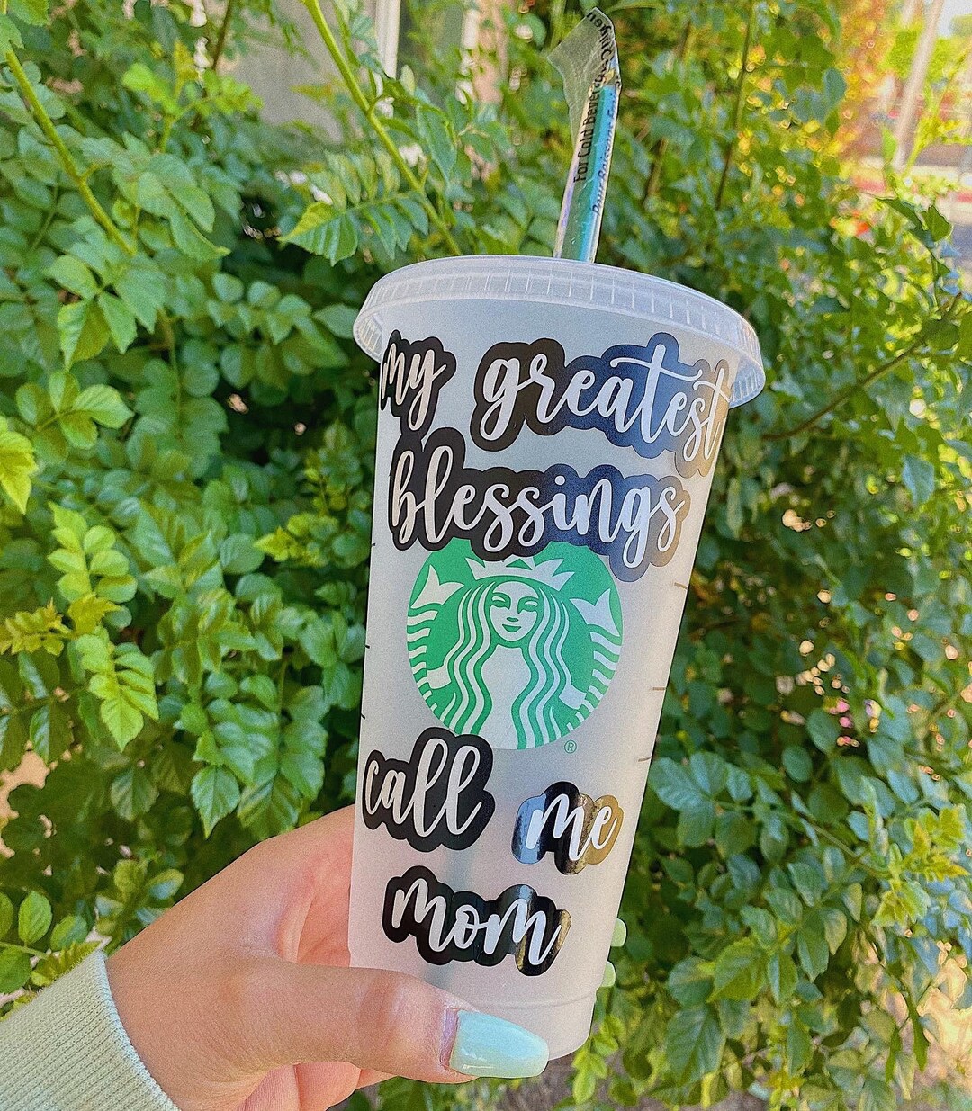 Greatest Blessing Cup | Starbucks Cup | Custom Made Cup - Etsy