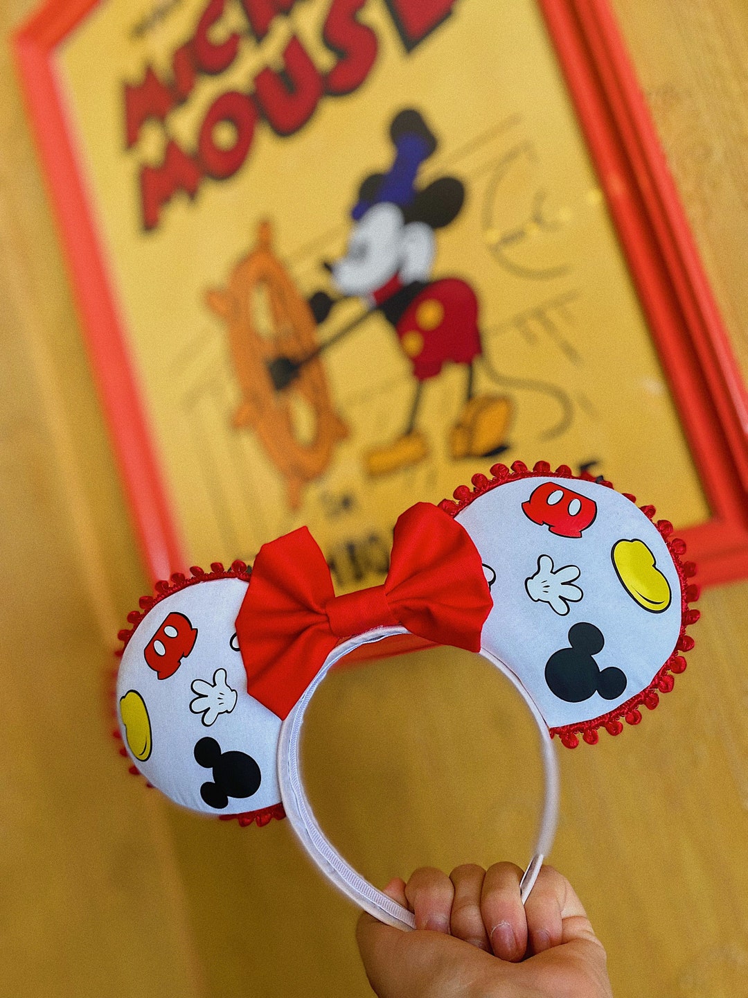 Mickey Mouse Classic Ears | Mickey Elements Ears | Disney Ears | Disney ...