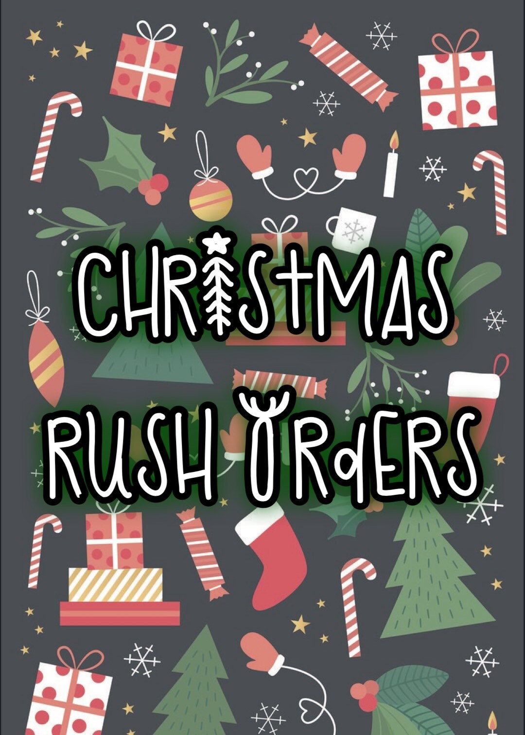 Rush Orders Christmas Shopping Christmas Rush Orders - Etsy