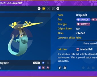 Shiny Dragapult - Etsy