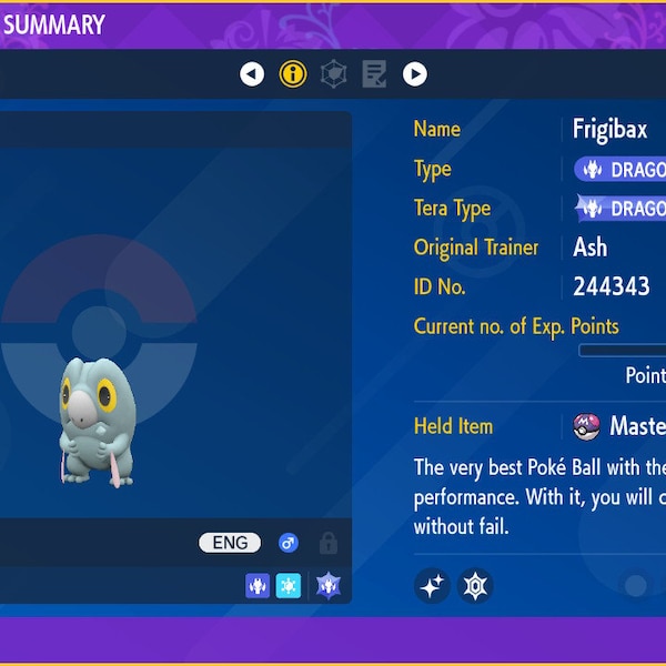 Shiny Frigibax - Etsy