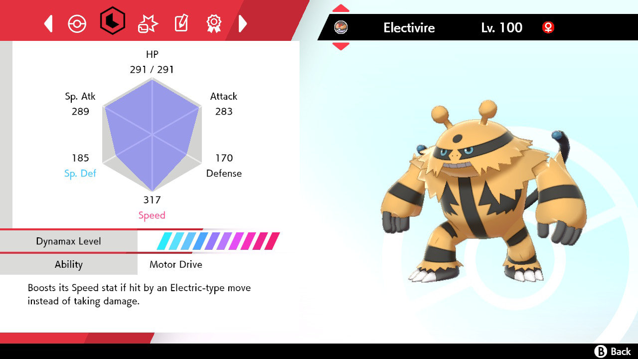 Shiny Electivire Pokemon X