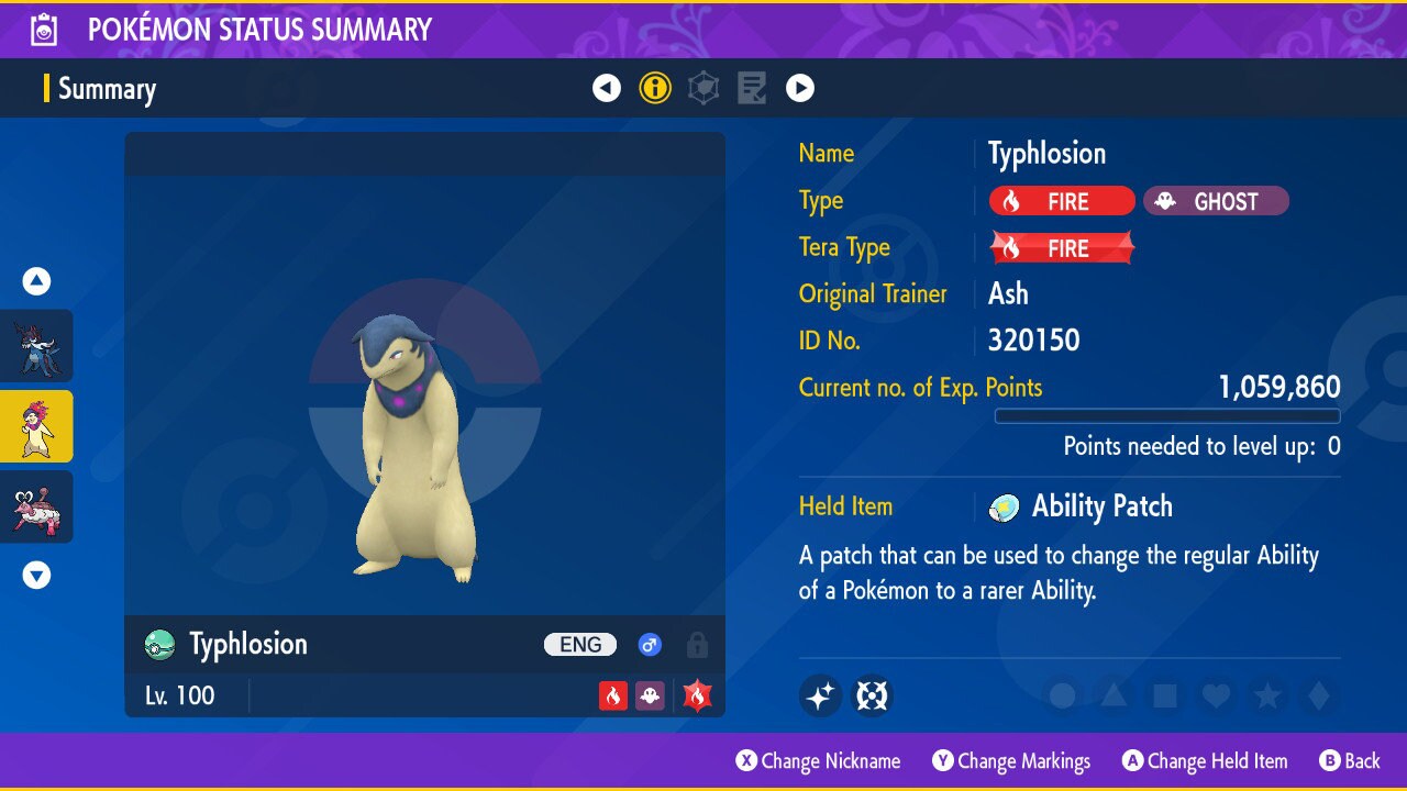 Shiny Typhlosion Pokemon Violet Express Shipping | ids-deutschland.de