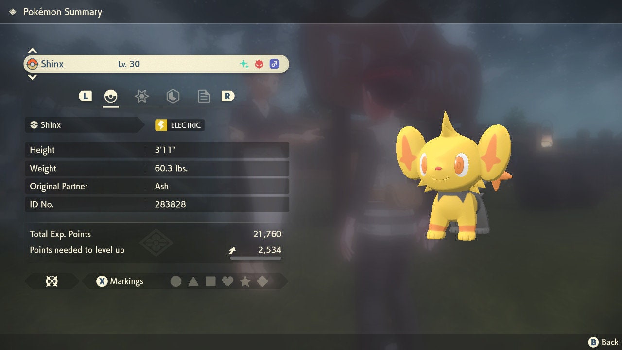Shiny Shinx Pokemon X