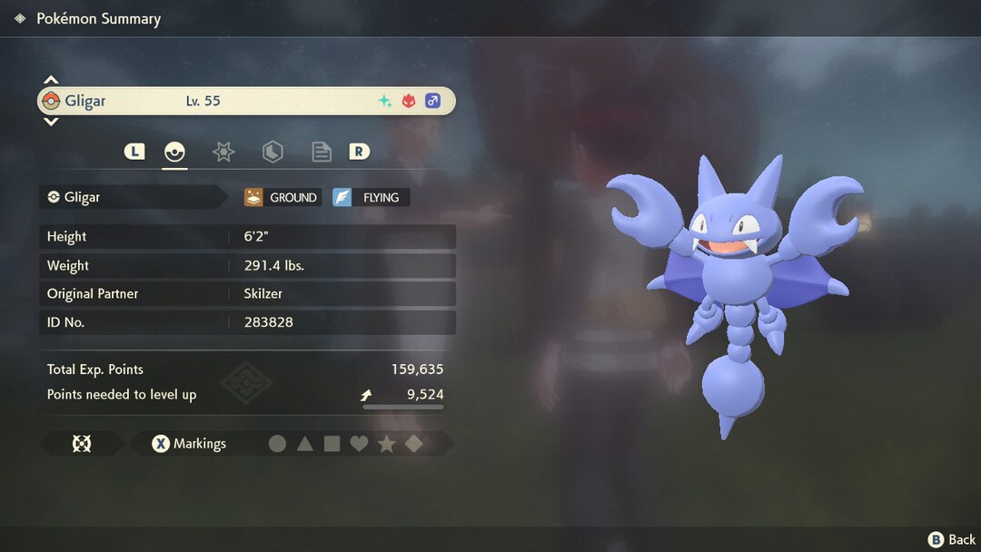 Pokemon Shiny Gligar