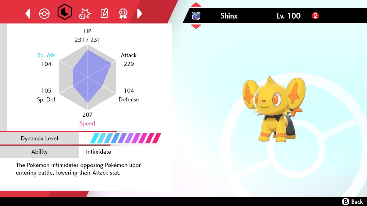 Pokemon Sword and Shield / Shiny Shinx Luxio and Luxray Set - Etsy