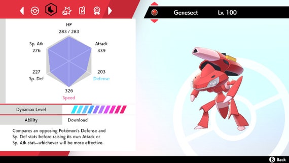 Shiny Genesect