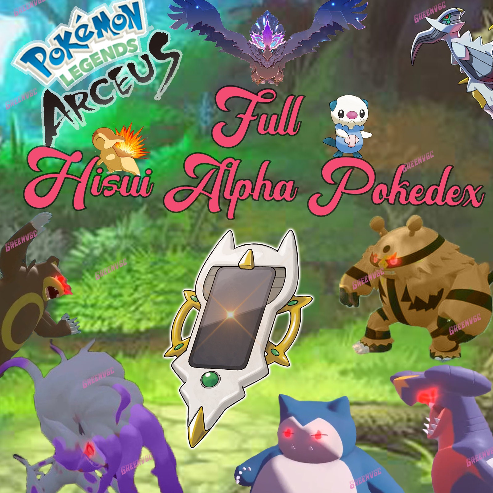 All Arceus Forms