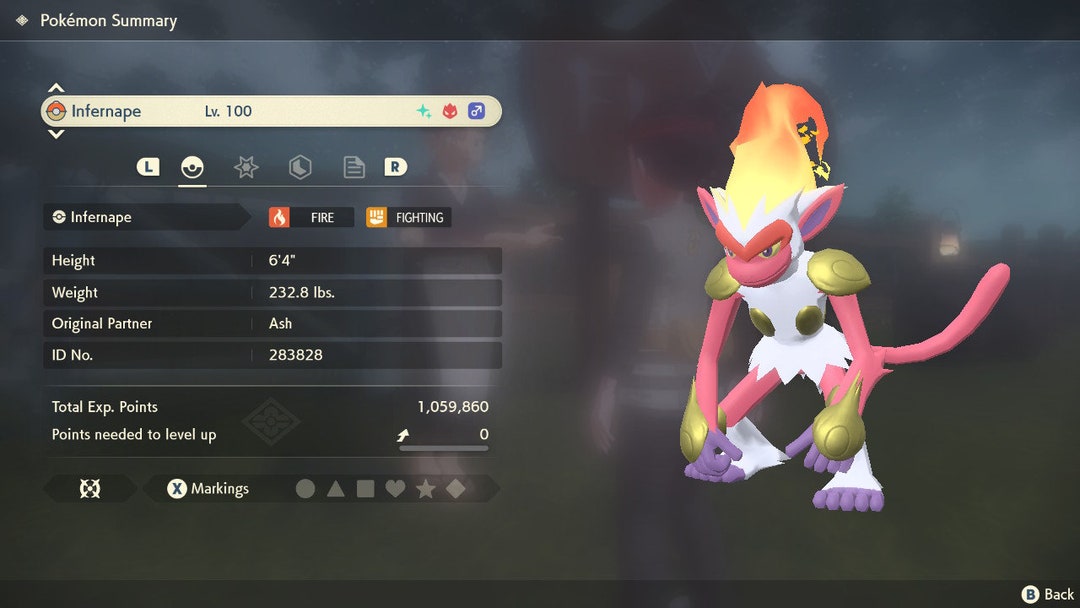 Shiny Infernape Pixelmon