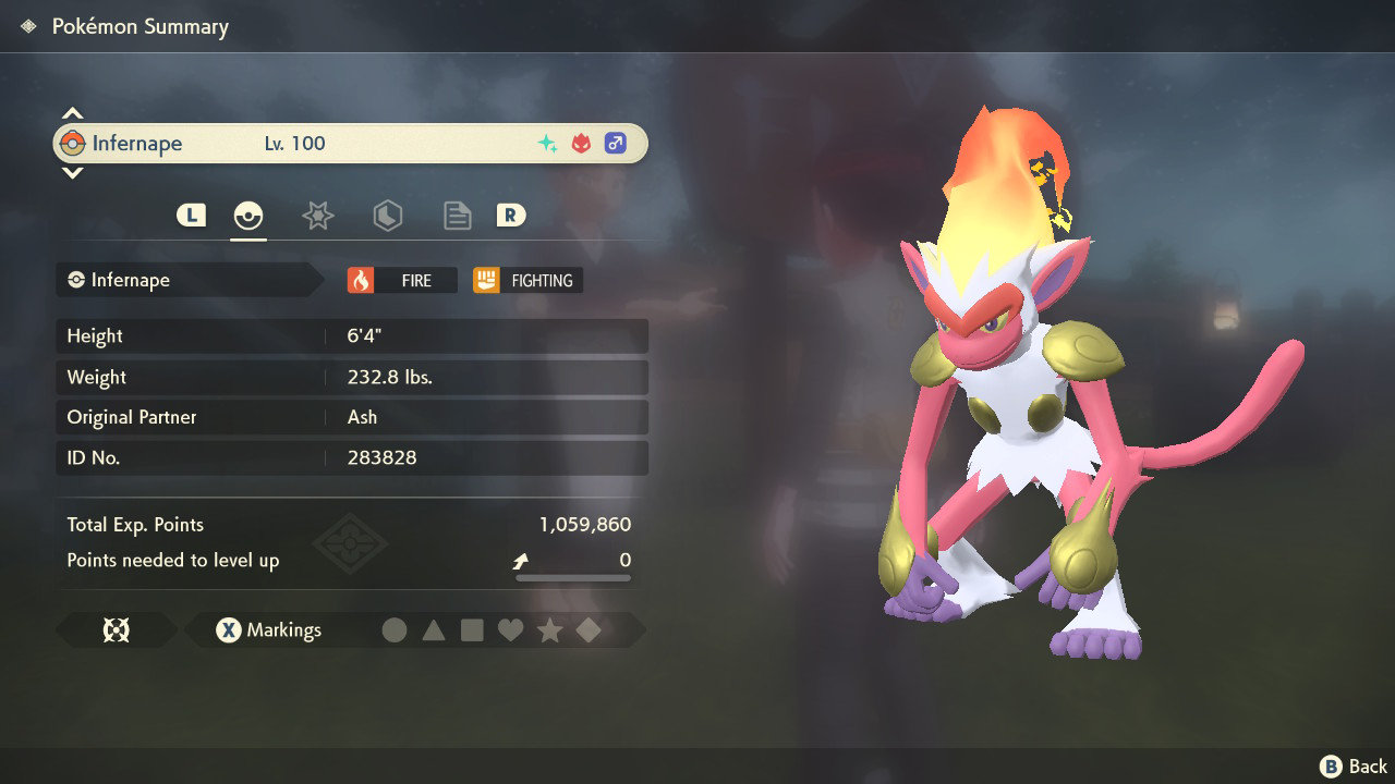 Ashs Infernape Blaze