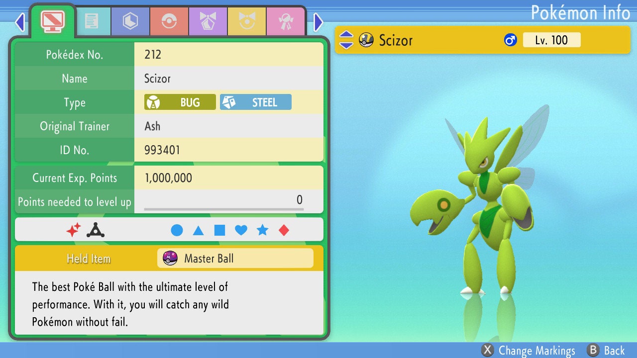 Pokemon Shiny Scizor