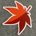 Maplestory Maple Leaf Sticker - Etsy