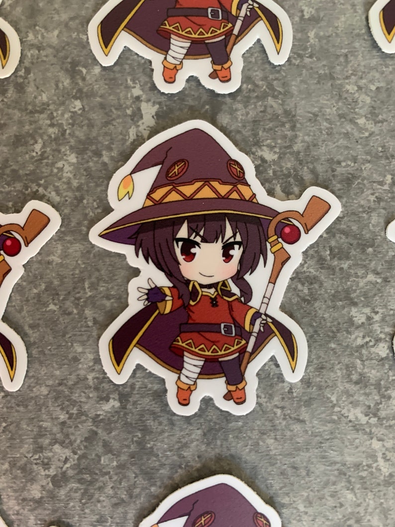 Konosuba Megumin Explosion Arch Wizard Kono Subarashii Sekai | Etsy