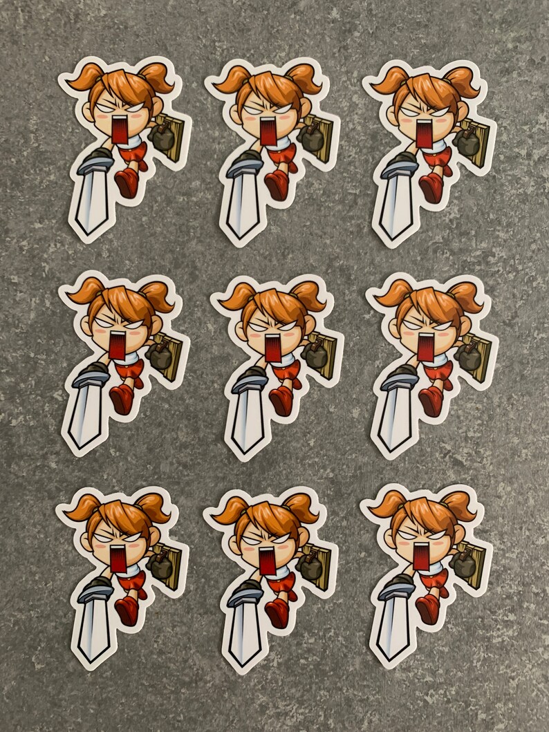 Maplestory Beginner Adventurer F5 Face Sticker | Etsy