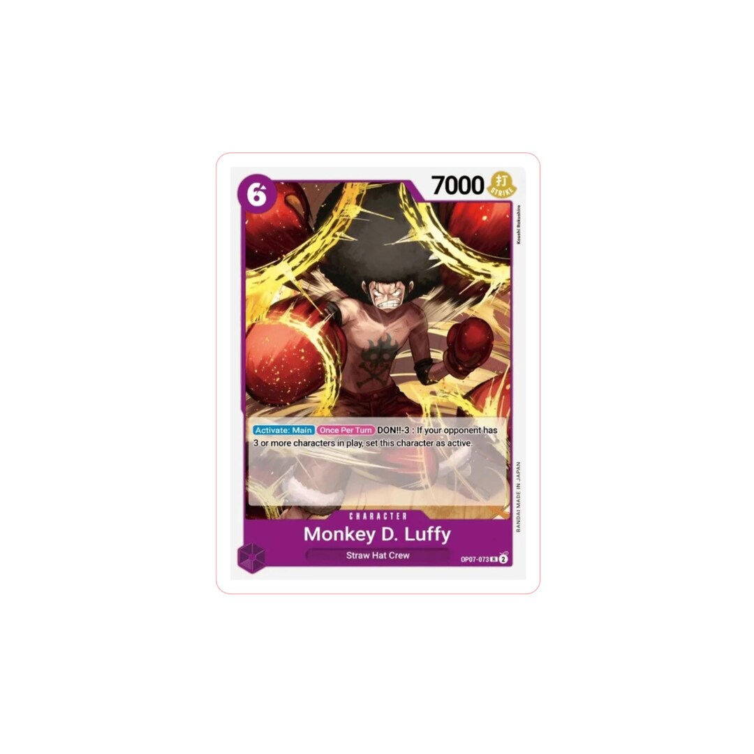 OPTCG OP07-073 Afroluffy Sticker - Etsy