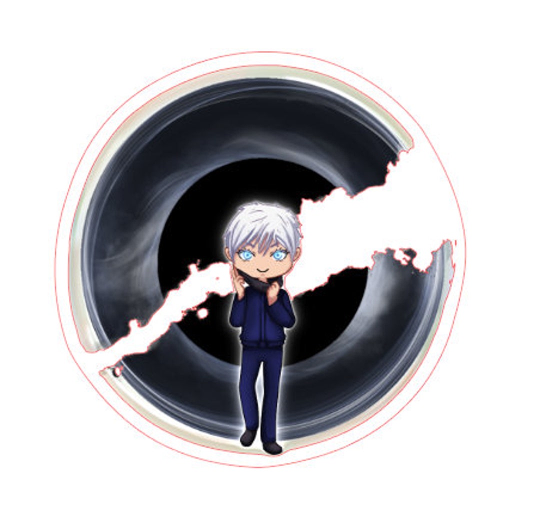 Strongest Sorcerer Domain Expansion Sticker, Anime Sticker, Manga ...