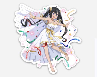 Danmachi Hestia Goddess of Hestia Familia & Bell Cranel Cute | Etsy