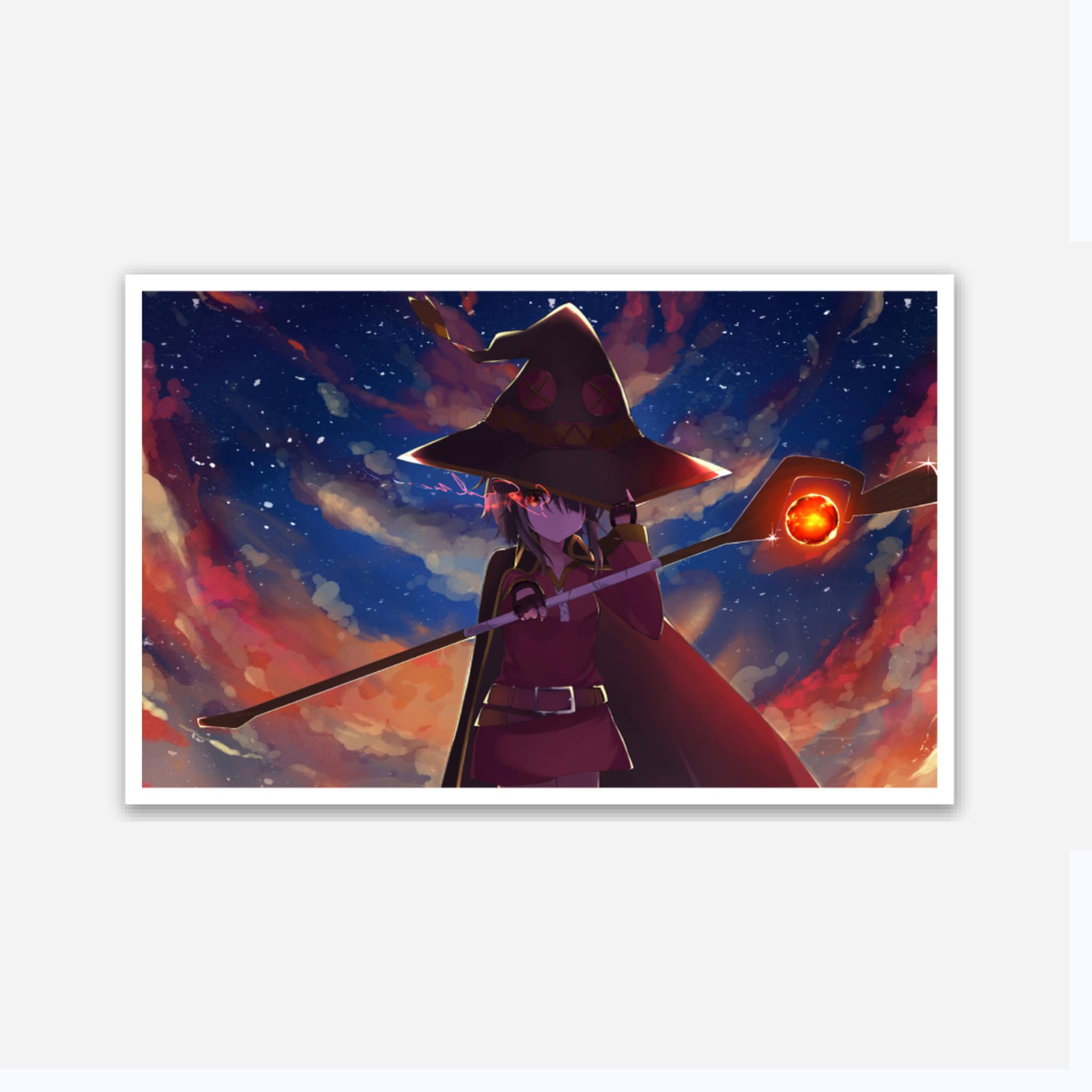 Konosuba Megumin Explosion Arch Wizard Kono Subarashii Sekai | Etsy ...