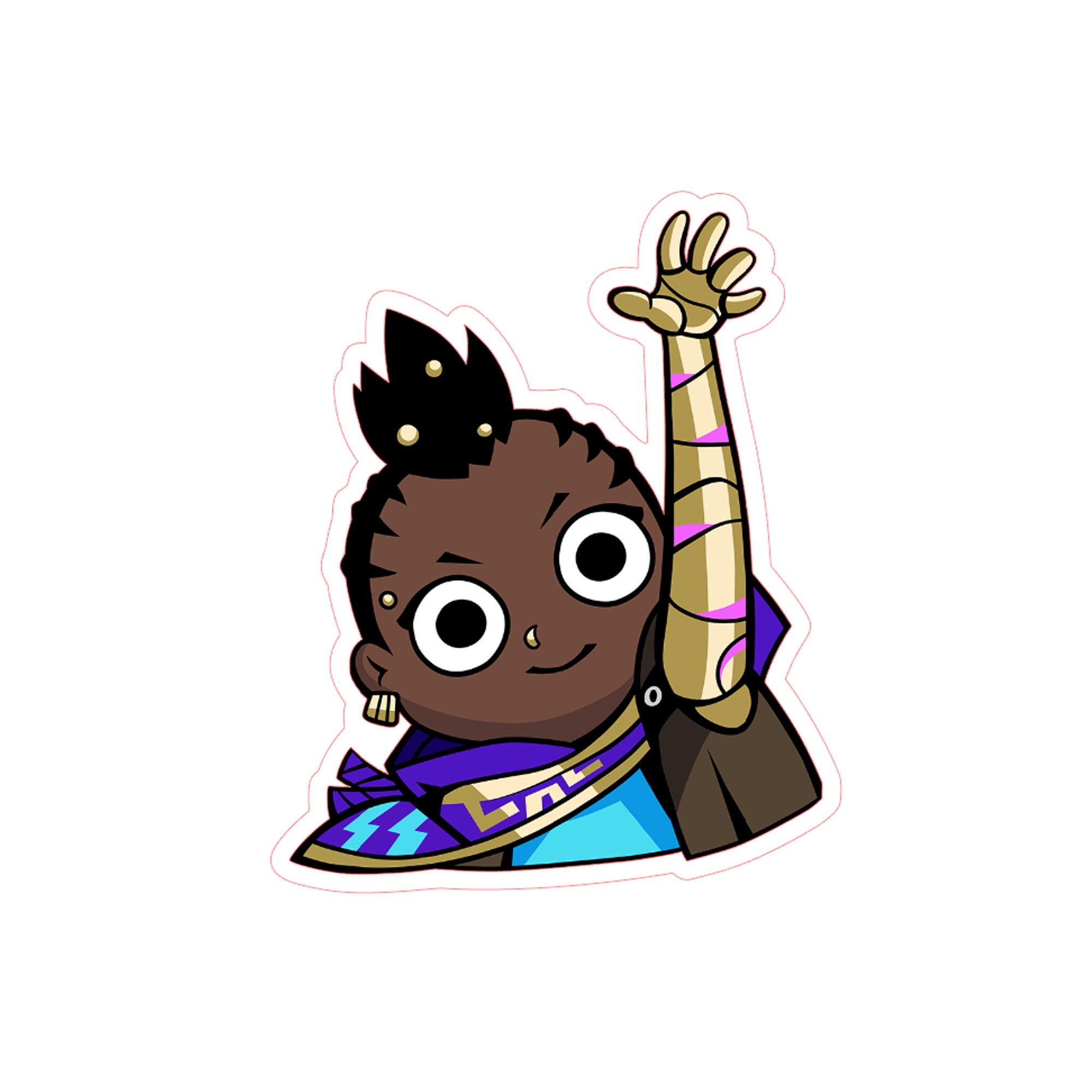 Valorant Astra Hi There Spray Valorant Spray Jett Valorant | Etsy Canada