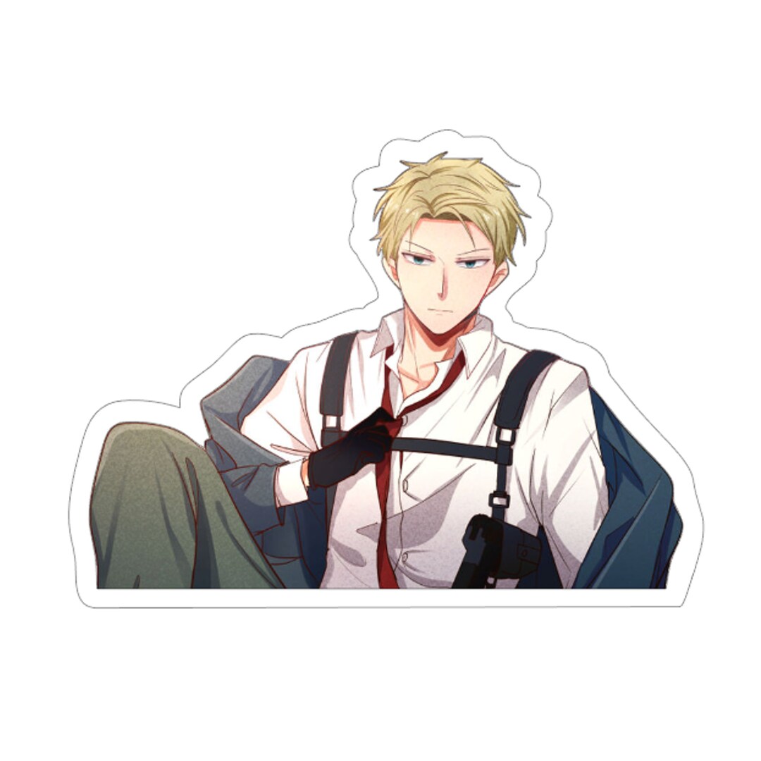 Loid Forger "twilight" Spy Family Father Posing With Loose Tie Sticker ...