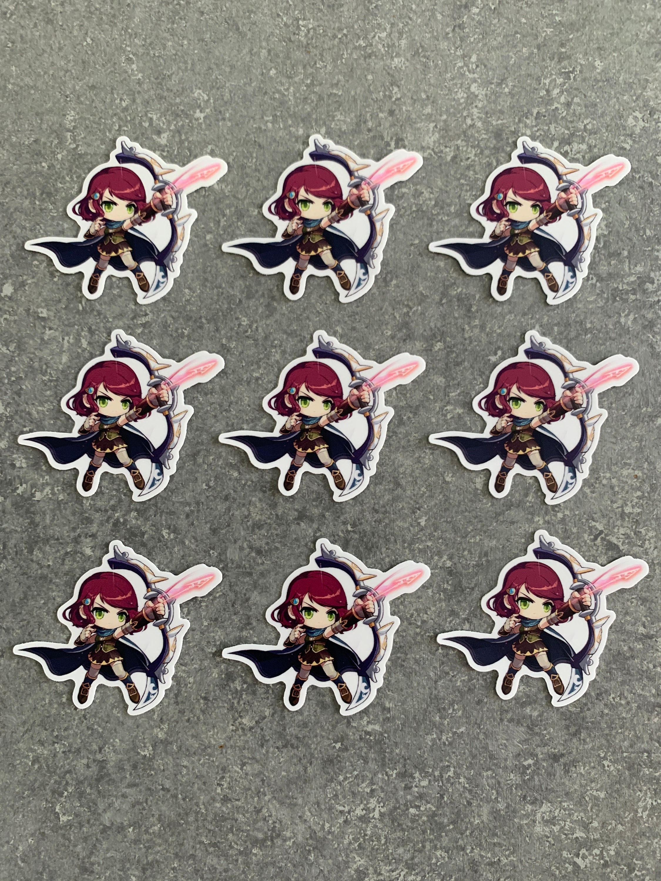 Maplestory Bowmaster Explorer Bowman Sticker - Etsy