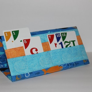 Fabric Playing Card Holder | Bingo Pull Tab Holder | Colorful Bingo ...