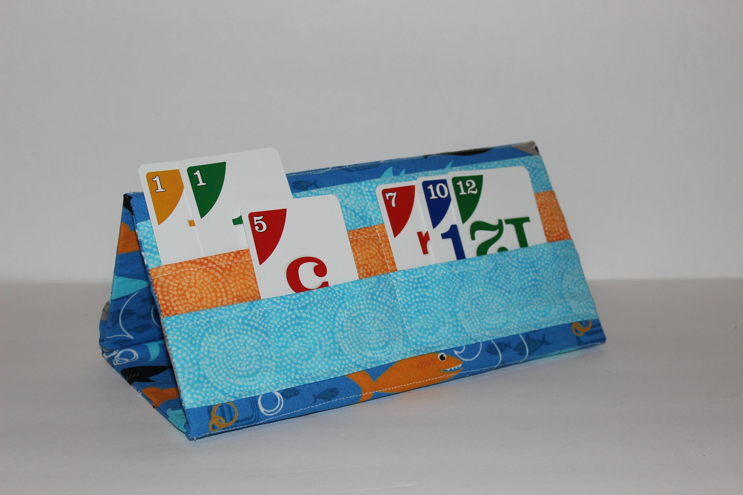 Fabric Playing Card Holder | Bingo Pull Tab Holder | Colorful Bingo ...