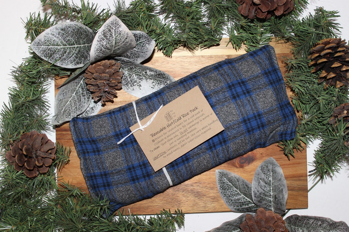 Reusable Rice Hot Cold Packs Essential Oil Rice Pack - Etsy