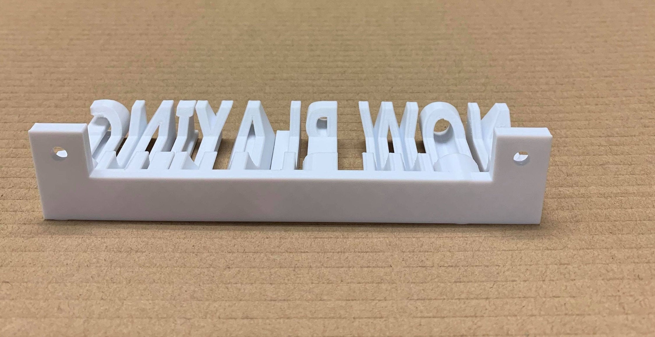 NOW PLAYING Vinyl Record Music Display Wall Mount Rack 3D | Etsy