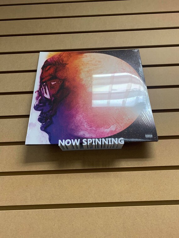 NOW SPINNING Vinyl Record Music Display Wall Mount Rack 3D | Etsy