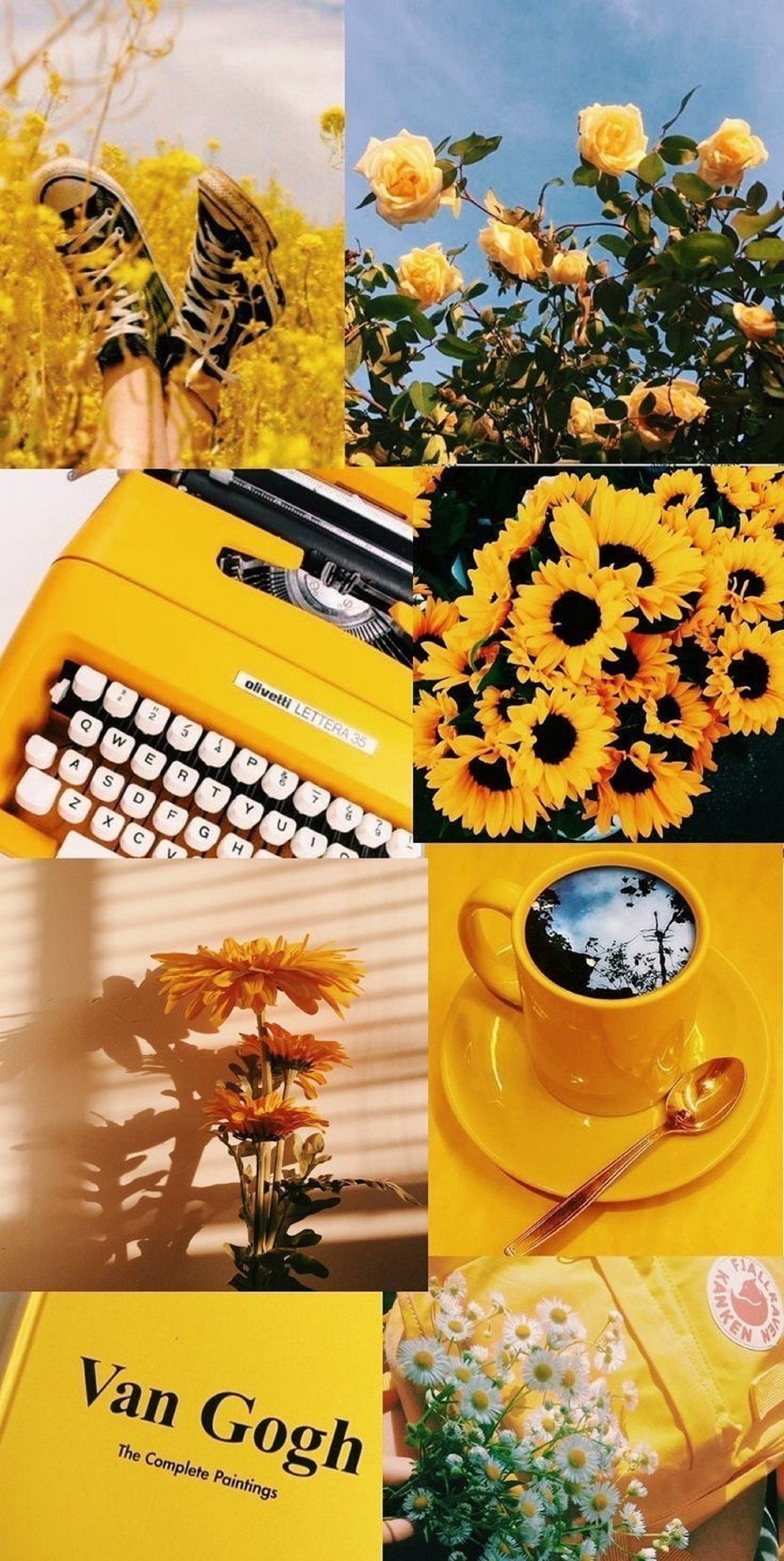 Boujee Aesthetic Wall Collage Kit Yellow - Etsy