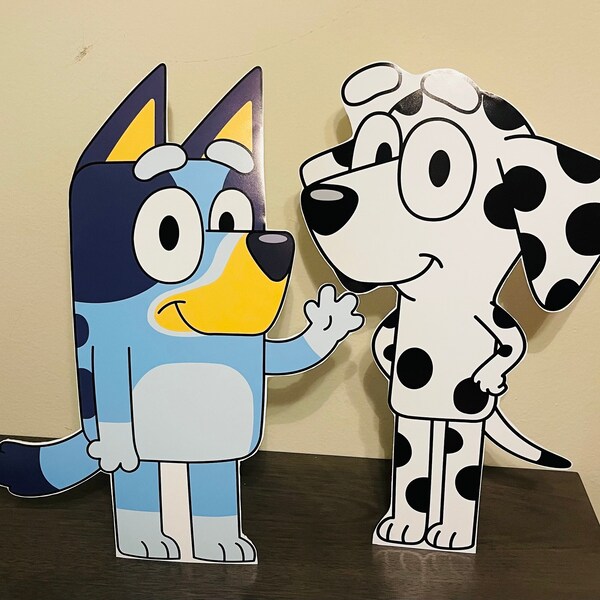 Bluey Cutouts - Etsy