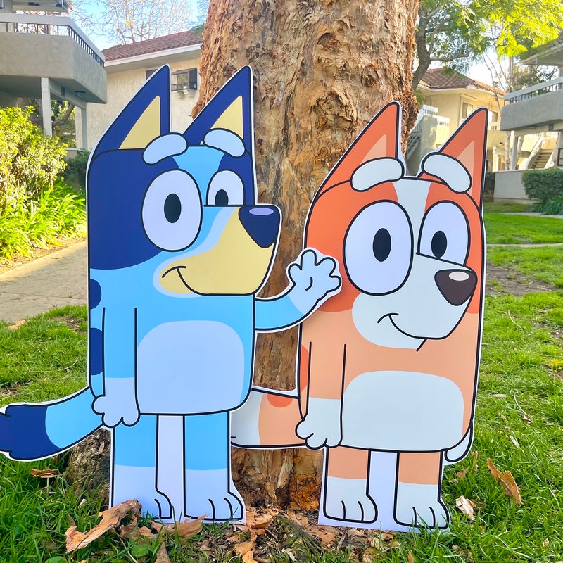 Bluey Cutouts - Etsy
