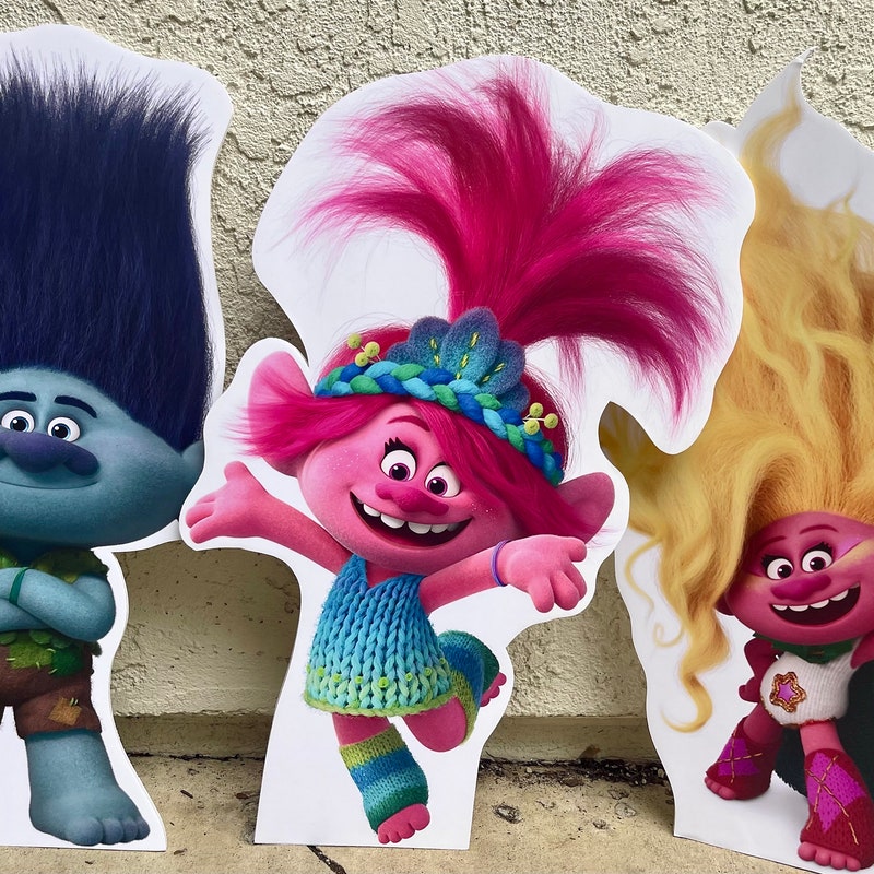 Trolls Backdrop - Etsy